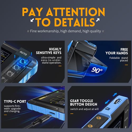 DSO 153 Handheld Digital Oscilloscope Kit 2.8inch,1M Bandwidth,5MS/s H ...