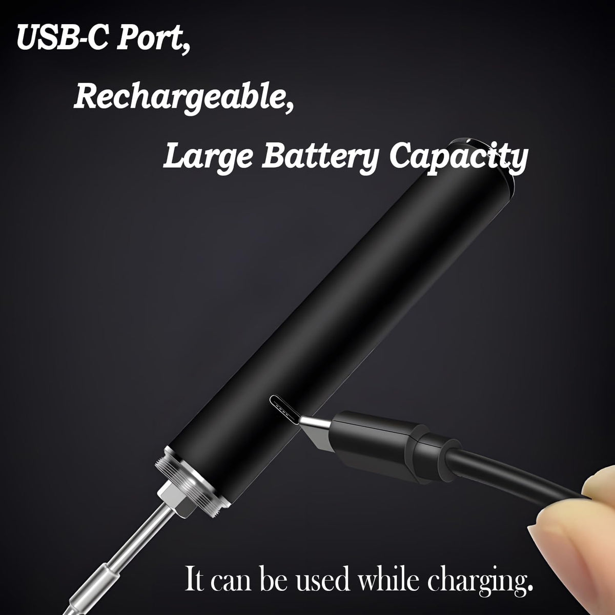 Treedix Cordless Soldering Iron Kit, USB Rechargeable Solder Iron with ...