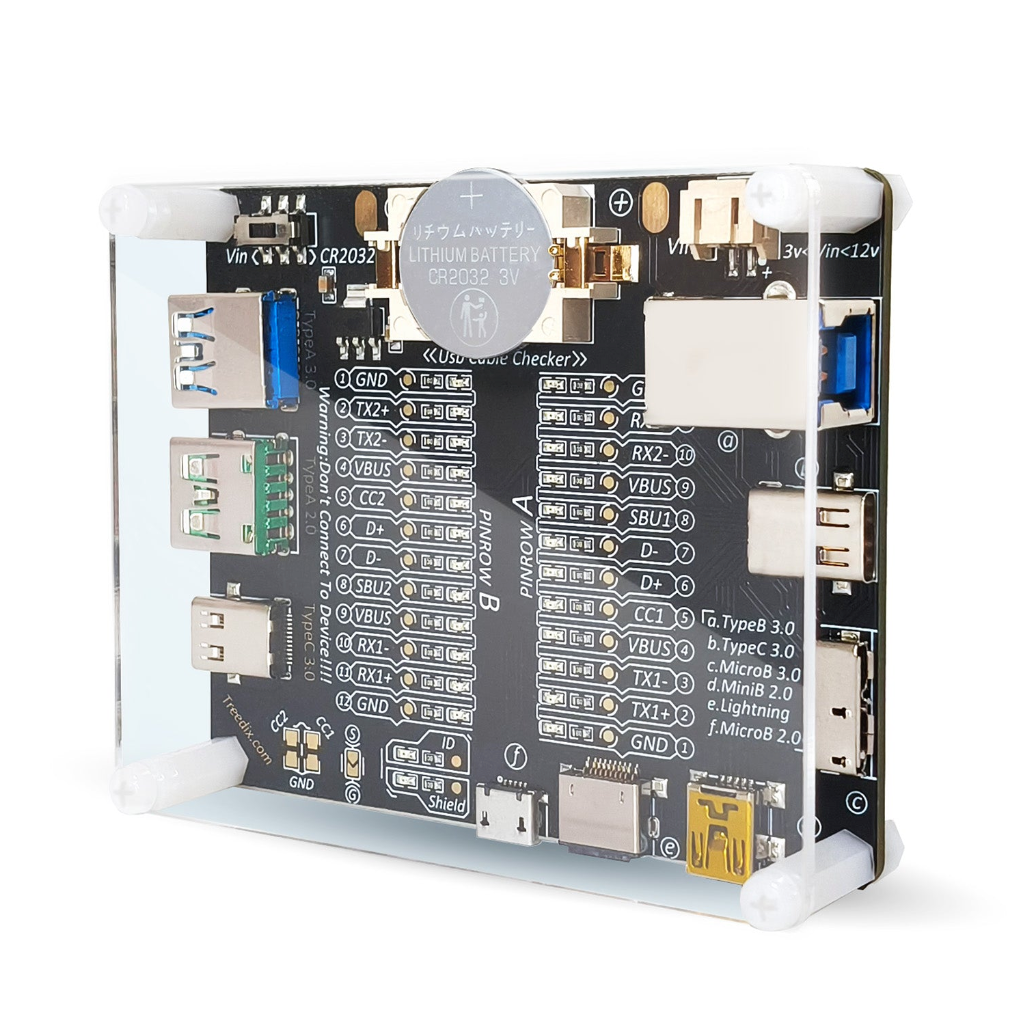Treedix Acrylic Board for usb Cable Tester – Treedix Official