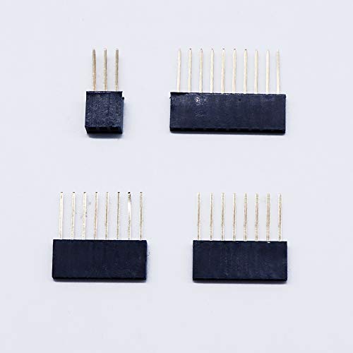 Treedix 3 Sets of Stacking Headers Pins Kit Stackable Female Headers C ...
