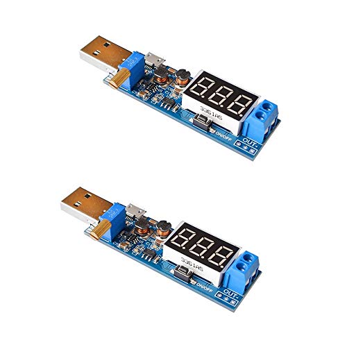 Treedix DC-DC USB Boost Power Supply Regulator Module 5V to 3.3V 9V 12 ...